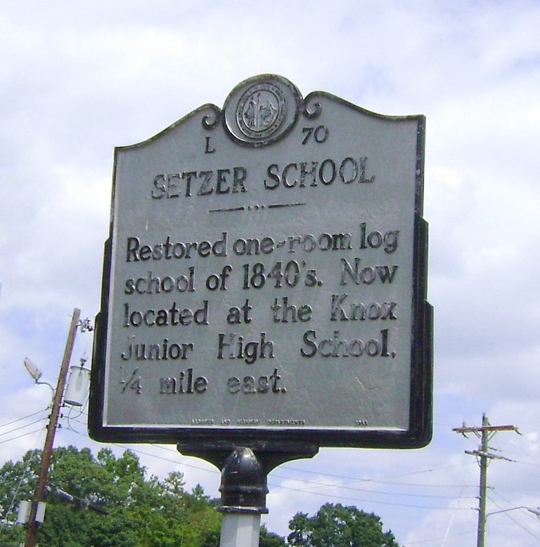 Setzer School - Rowan Museum